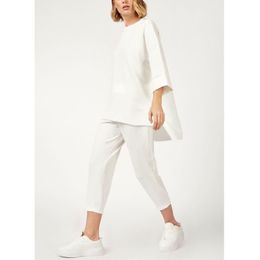 Milan Kiss 2tlg. Outfit in Creme - 68% | Gr&ouml;&szlig;e L | Damen-blusen