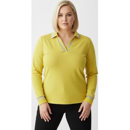 WITT WEIDEN Longsleeve in Gelb - 75% | Gr&ouml;&szlig;e 42 | Damen-tops