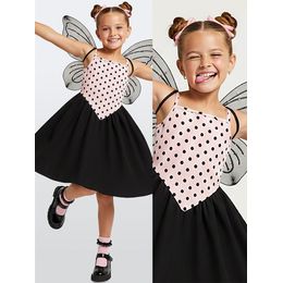 Denokids Kleid in Rosa/ Schwarz - 62% | Gr&ouml;&szlig;e 110 | Kinderkleider