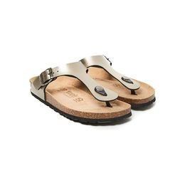Mandel Zehentrenner "Blanca" in Braun - 54% | Gr&ouml;&szlig;e 37 | Damen-sandalen
