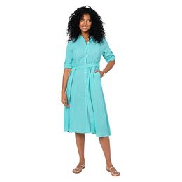 Aller Simplement Kleid in T&uuml;rkis - 72% | Gr&ouml;&szlig;e 34/36 | Damen-kleider