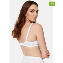 Nur Die 2er-Set: Soft-BH in Wei&szlig; - 31% | Gr&ouml;&szlig;e 80C | Damen-bhs