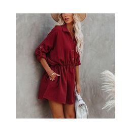 Milan Kiss Kleid in Rot - 64% | Gr&ouml;&szlig;e XL | Damen-kleider