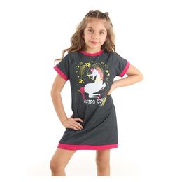 Denokids Kleid "Astrocorn" in Grau - 75% | Gr&ouml;&szlig;e 104 | Kinderkleider