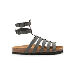 Mandel Sandalen in Grau - 65% | Gr&ouml;&szlig;e 37 | Damen-sandalen