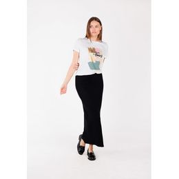 Key Largo Shirt "Today" in Wei&szlig; - 60% | Gr&ouml;&szlig;e S | Damen-tops