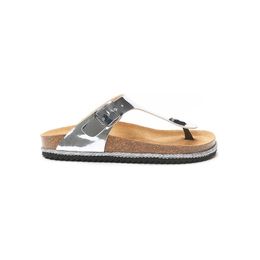 Mandel Zehentrenner in Silber - 61% | Gr&ouml;&szlig;e 37 | Damen-sandalen