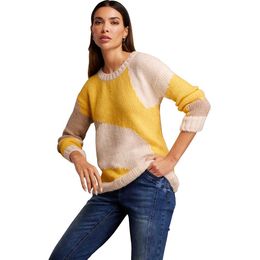 Heine Pullover in Beige/ Gelb - 76% | Gr&ouml;&szlig;e 46 | Damen-pullover-cardigans