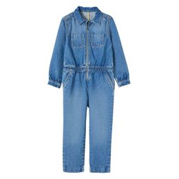 Vertbaudet Jumpsuit in Blau - 58% | Gr&ouml;&szlig;e 134 | Kinderhosen