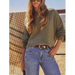 LA Angels Pullover in Khaki - 60% | Gr&ouml;&szlig;e L | Damen-pullover-cardigans