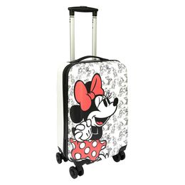 Disney Minnie Mouse Hardcase-Trolley "Minnie Mouse" in Wei&szlig; - (B)34 x (H)58 x (T)23 cm - 52% | Kinder-rucksaecke-taschen