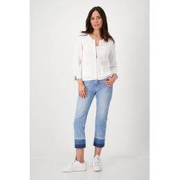 monari Cardigan in Wei&szlig; - 64% | Gr&ouml;&szlig;e 36 | Damen-pullover-cardigans