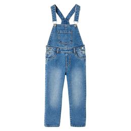 Vertbaudet Jeans-Latzhosen in Blau - 52% | Gr&ouml;&szlig;e 92 | Kinderhosen