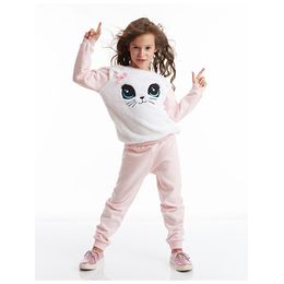 Denokids 2tlg. Outfit "Baby Cat" in Rosa - 69% | Gr&ouml;&szlig;e 92 | Kinder-sweatshirts-jacken