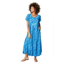 Aller Simplement Kleid in Blau - 75% | Gr&ouml;&szlig;e 34/36 | Damen-kleider