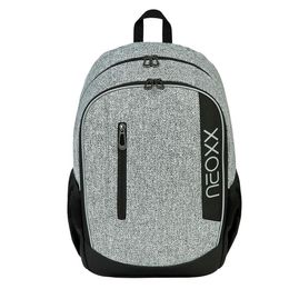 neoxx Rucksack "Flow" in Grau - (B)28 x (H)42,5 x (T)18 cm - 34% | Kinder-rucksaecke-taschen