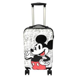 Disney Mickey Mouse Hardcase-Trolley "Mickey Mouse" in Wei&szlig; - (B)34 x (H)58 x (T)23 cm - 54% | Kinder-rucksaecke-taschen