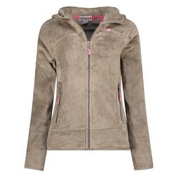 Canadian Peak Fleecejacke "Upaloodeak" in Beige - 69% | Gr&ouml;&szlig;e L | Damenjacken