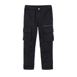 Vertbaudet Cargo-Jeans - Regular fit - in Anthrazit - 56% | Gr&ouml;&szlig;e 92 | Kinderjeans