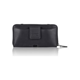 SPARWELL Leder-Handytasche "Kadence" in Schwarz - (B)19,5 x (H)9,5 x (T)3,5 cm - 51% | Damen-handytaschen