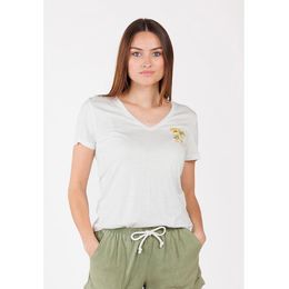 Key Largo Shirt "Lemon" in Wei&szlig; - 57% | Gr&ouml;&szlig;e S | Damen-tops