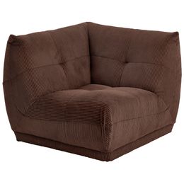 Modul Sofa Giselle Ecke Braun