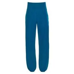 Sporthose WINSHAPE "Functional Light and Comfort Wide Leg Pants CUL102LC", Damen, Gr. L, Normalgr&ouml;&szlig;en, gr&uuml;n (teal gr&uuml;n), 85% Polyester, 15% Elasthan, Hosen Sporthose, mit Gummizug