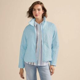 LANDS' END Leichte verstaubare Steppjacke, Damen,  Blau, Nylon-Mischung, by Lands' End
