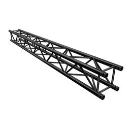 Global Truss F34P 300cm Black 3mm, 4-Punkt Truss, inkl. Verbinder