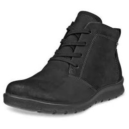 Winterboots Ecco "BABETT BOOT", Damen, Gr. 42, schwarz, Nubukleder, unifarben, Basic, Schuhe Winterboots, Schn&uuml;rboots, Stiefelette mit herausnehmbarer Einlage, GORE-TEX