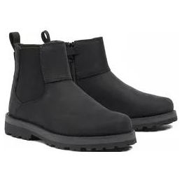 Chelseaboots Timberland "COURMA KIDMID CHELSEA BOOT", M&auml;dchen, Gr. 36, schwarz, Leder, Schuhe Chelseaboots, Stiefelette, Winterschuhe, Ankle Boots