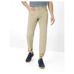 5-Pocket-Hose Brax "Style COOPER", Herren, Gr. 42, L&auml;nge 34, moosgr&uuml;n, Web, 78% Baumwolle, 19% Lyocell, 3% Elasthan, Hosen 5-Pocket-Hose