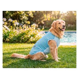 pawberry Hunde-K&uuml;hlweste Porto blau 40 cm