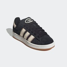 Sneaker adidas originals "CAMPUS 00S", Damen, Gr. 38, core schwarz, cream wei&szlig;, magic beige, Leder, Schuhe Sneaker