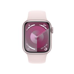 Apple Watch Series 9 (GPS + Cellular) 45mm Aluminiumgeh&auml;use pink