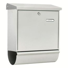 Burg W&auml;chter BURG W&Auml;CHTER Briefkasten Comfort - Set 32680 silber