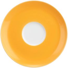 Untertasse Seltmann Weiden "Liberty Pure Colors", mango orange, H:1,7cm &Oslash;:16,1cm, Porzellan, Speiseteller, Untere zu Tasse, Untersatz