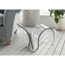 Beistelltisch PAROLI, transparent (klarglas), B:60cm H:41cm T:45cm, Tische, Beistelltisch