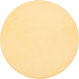G&ouml;zze Badematte G&Ouml;ZZE "Rio Premium", gelb (sonnengelb), H:18mm, Polyester, Badematten, Badematte, Badteppich, Uni Farben, waschbar, rechteckig & rund erh&auml;ltlich