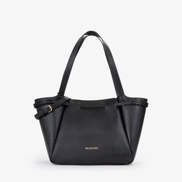 Valentino Handbags Shopper VALENTINO BAGS "MEDEA", Damen, Gr. B/H/T: 42cm x 29,5cm x 17cm, nero, Lederimitat, Taschen Shopper, Damen Handtasche, Umh&auml;getasche mit herausnehmbarer Innentasche