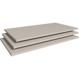 Einlegeboden Home Affaire "Spirit &ndash; perfekte Stauraum-Erweiterung f&uuml;r deinen Kleiderschrank", kaschmir, B:87cm H:1,5cm T:46cm, Holzwerkstoff, Einlegeb&ouml;den, Einlegeboden, Passendes Set f&uuml;r Kleiderschr&auml;nke der Serie Spirit, 87 &times; 46 cm