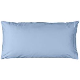 M&ouml;ve Kissenbezug M&Ouml;VE "M&ouml;ve Luxery", blau (light blau), B:80cm L:40cm, Satin, Obermaterial: 100% Baumwolle, Kissenbez&uuml;ge, Kissenbezug, mit elegantem Zierstick