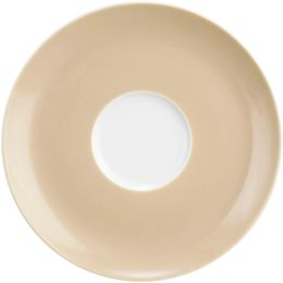 Untertasse Seltmann Weiden "Liberty Pure Colors", dusty beige, H:1,7cm &Oslash;:16,1cm, Porzellan, Speiseteller, Untere zu Tasse, Untersatz