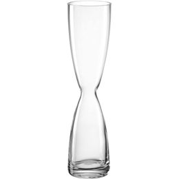 Dekovase Leonardo "Solifleurvase DIABOLO", transparent, B:6,5cm H:26,2cm T:6,5cm, Glas, Vasen