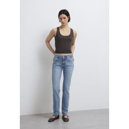 Boyfriend-Jeans Mavi "WENDIE", Damen, Gr. 31, L&auml;nge 32, mid brushed 90's, 99% Baumwolle, 1% Elastan, gerade normal, Jeans, Boyfriend Jeans