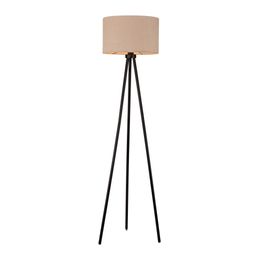 JUST LIGHT Stehlampe "GREEN DURO", beige (sand), 1, &Oslash; 45cm H: 161cm, 1 Stk., Leuchten, ExklusiveE27, Schalter, Fu&szlig;schalter, Stehlampe