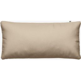 Kissenbezug WOLKENFELD "Mikrofaser Kissenbezug - Allergiker Kopfkissenbezug - unfassbar weich", beige, B:40cm L:80cm, Microfaser, Obermaterial: 100% Polyester, Kissenbez&uuml;ge, Kissenbezug, Gr&ouml;&szlig;e 80x80, 40x80 und 70x90 cm; versteckter Rei&szlig;verschluss