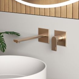 rivea Dia dot Wand-Waschtischarmatur, BR2047BR,