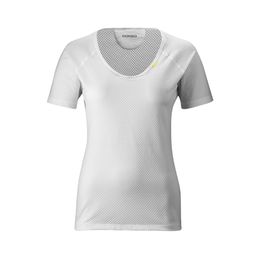 Funktionsshirt Gonso "Base Shirt W", Damen, Gr. 34, wei&szlig;, 89% Polypropylen, 11% Elasthan, Rundhals, Shirts Funktionsshirt, Damen Fahrrad-Unterhemd, elastisch und atmungsaktiv, Rundhals Radshirt