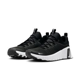 Trainingsschuh Nike "FREE METCON 6", Herren, Gr. 42, schwarz-wei&szlig; (schwarz, wei&szlig;), Synthetik, Textil, Schuhe